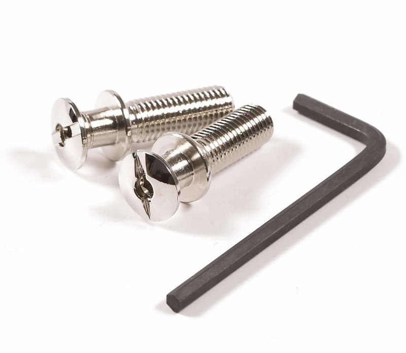 Tone Ninja Locking Stop Tailpiece Domed Studs (2) Steel 0.781 | Reverb