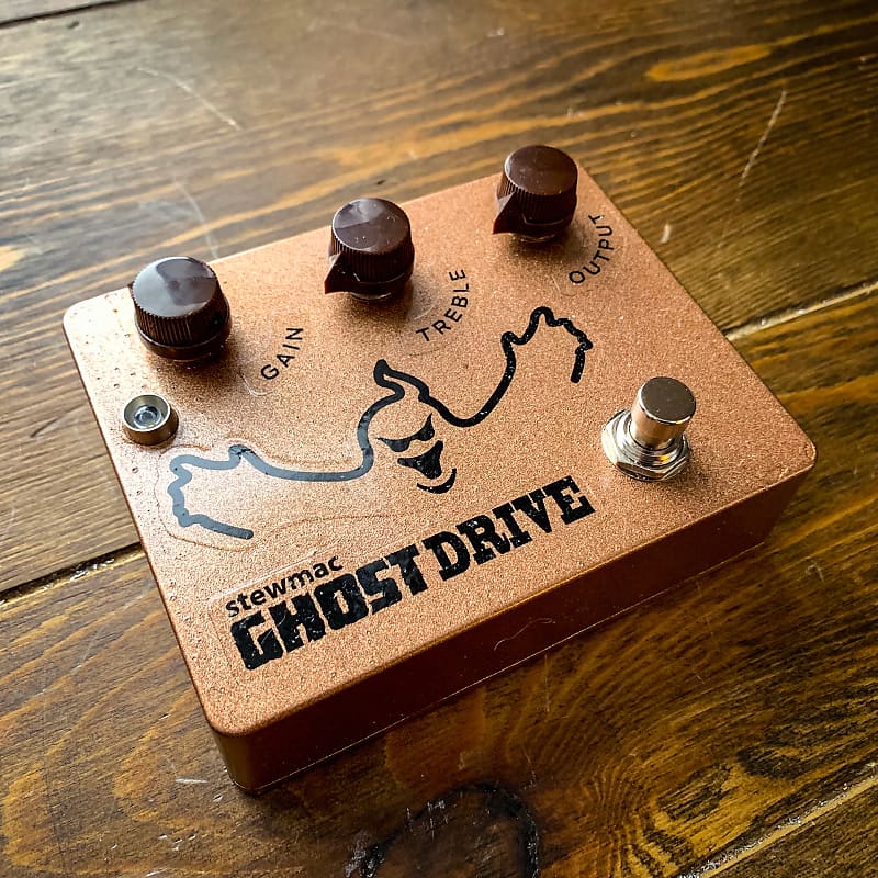 StewMac Ghost Drive 2021 - Gold - Klon - Assembled - Free | Reverb