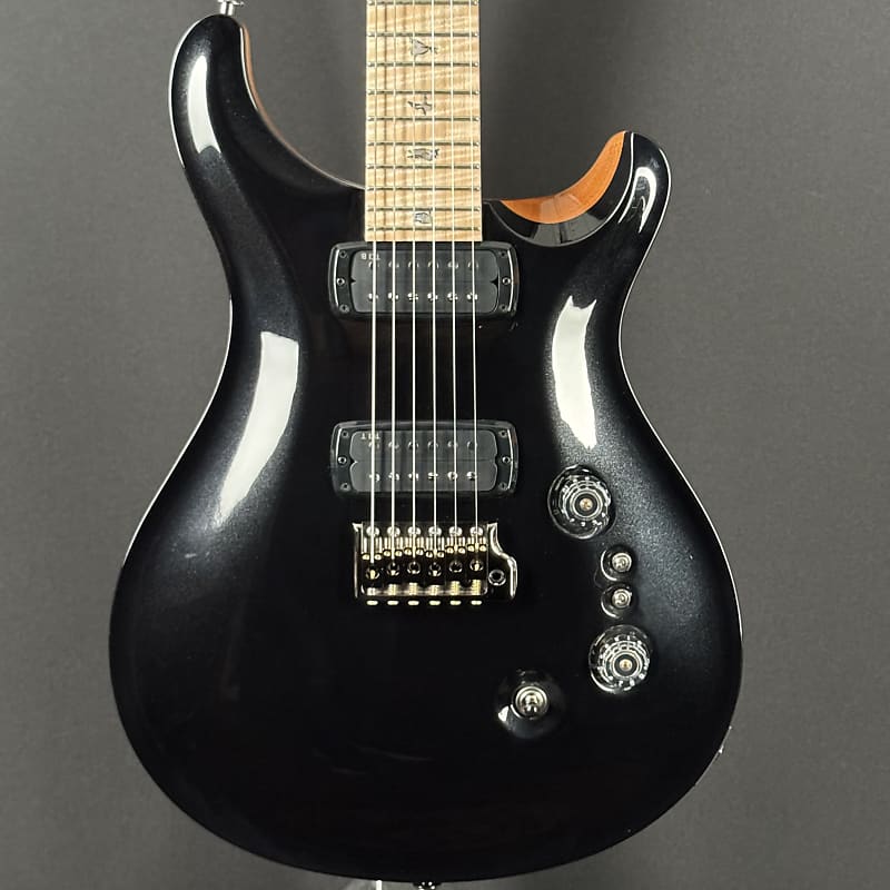 PRS Custom 24-08 - Metallic Black #276 | Reverb