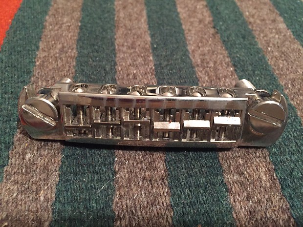 Tone Pros AVT-II Locking Wrap Around Bridge For PRS Nickel | Reverb UK