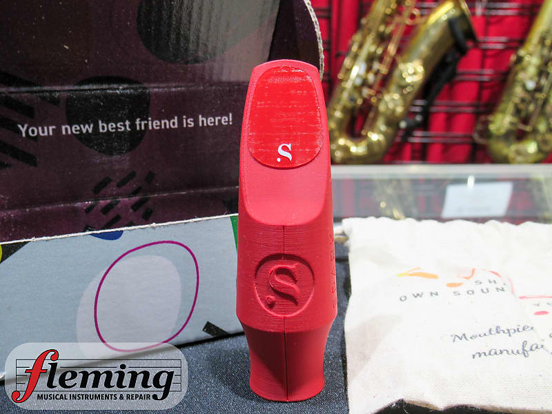 SYOS Spark Alto Mouthpiece 6 in Red | Reverb