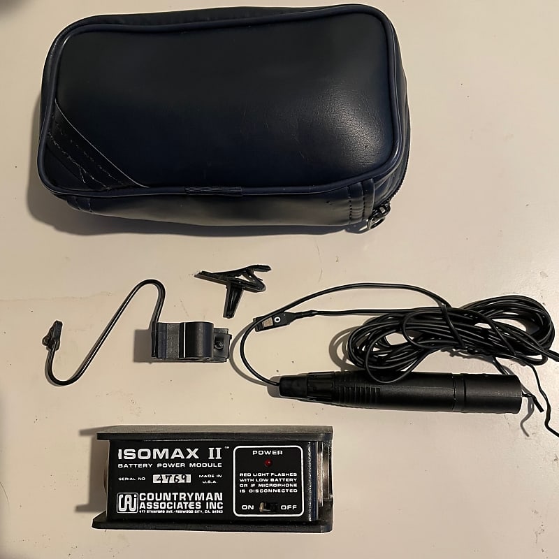 Countryman ISOmax II 2010 black | Reverb