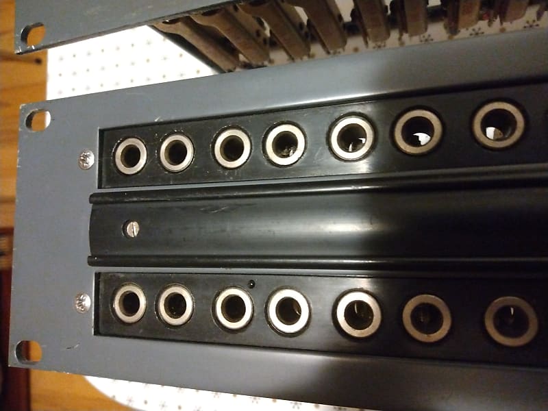 2x Neve Long frame military 1/4" 48pt Patchbay (PAIR) | Reverb