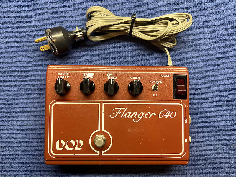 DOD Flanger 640 1970’s Script logo | Reverb