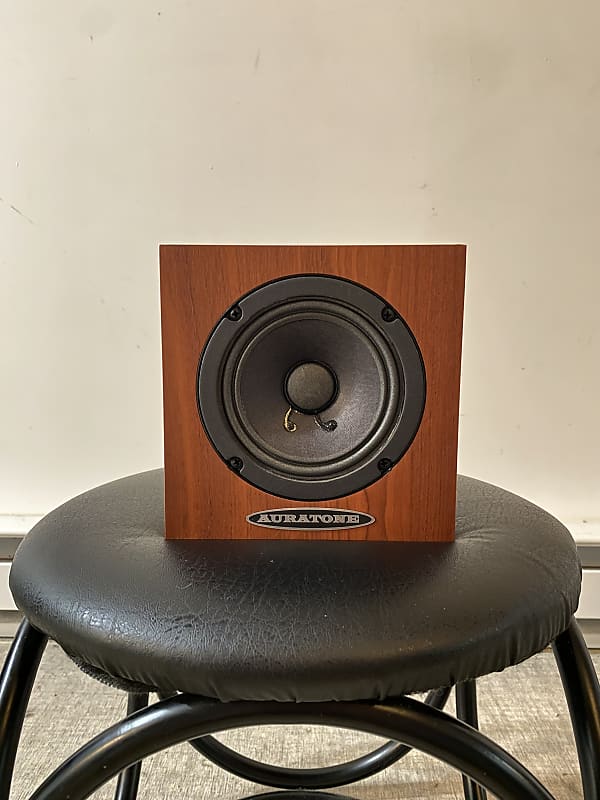 Auratone 5C Active Super Cube Studio Monitor 2022 - Woodgrain | Reverb