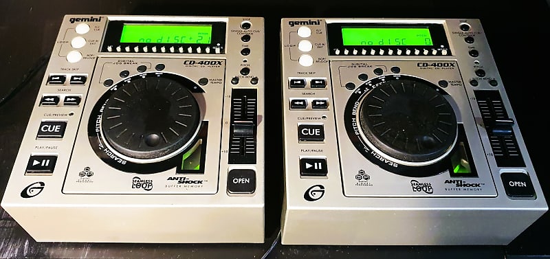 Gemini CD-400X 2003 - DJ CD PLAYER | Reverb UK