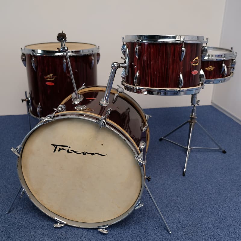 Trixon 1950's Luxus drumset 20" - 13" - 20" - snare 14" x 5" | Reverb
