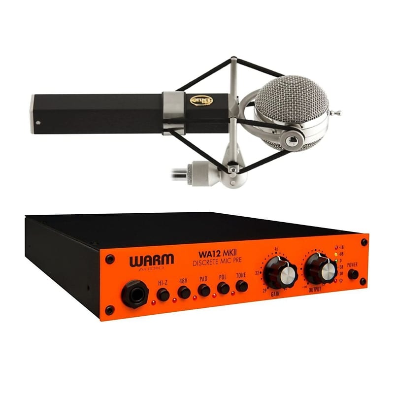 Blue Microphones Dragonfly & Warm Audio WA12-MKII Bundle | Reverb