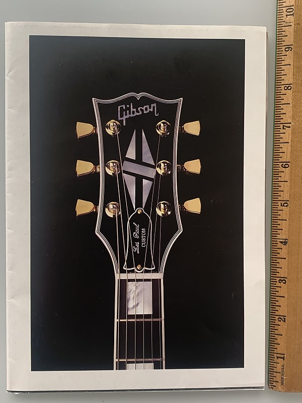Gibson Poster Catalog for Solid body Guitars: Les Paul, | Reverb