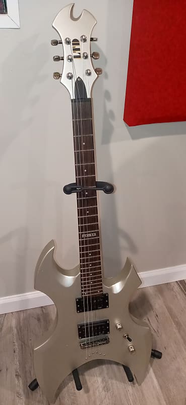 ESP LTD AX-50 2007 - 2014 Silver satin | Reverb