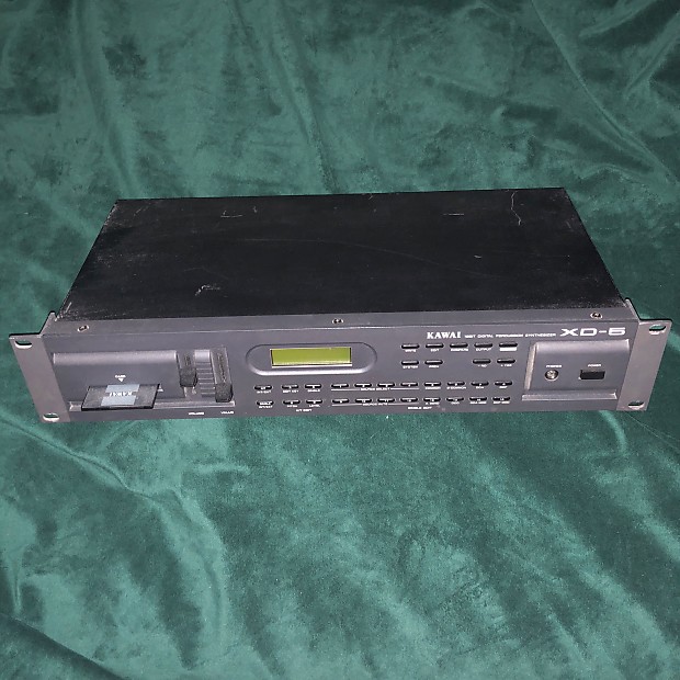 Kawai XD-5 with memory card digital percussion synth 16-bit | Reverb
