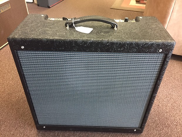 Ted Weber 5E7 Bandmaster style amp 2013 Black Bootleather | Reverb