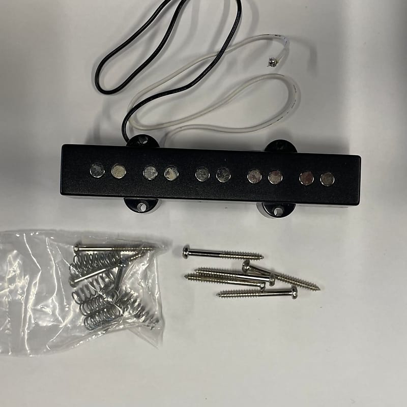 Fender Ultra Noiseless Neck Jazz Bass V Pickup - Black | Reverb