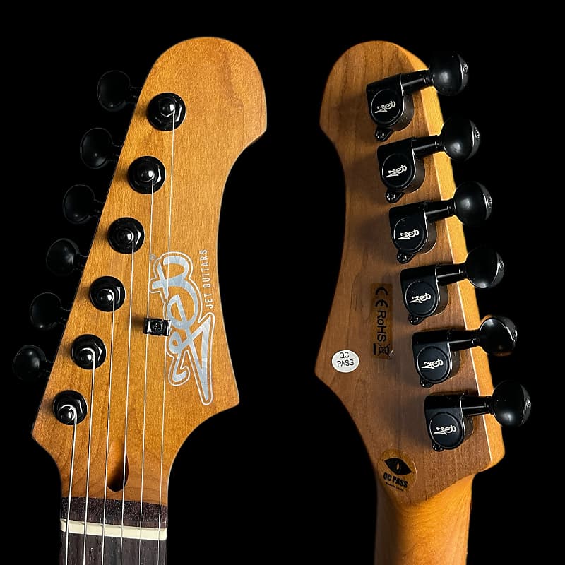 JET Guitars JS-400 HH Rosewood Electric Guitar in Matte | Reverb UK