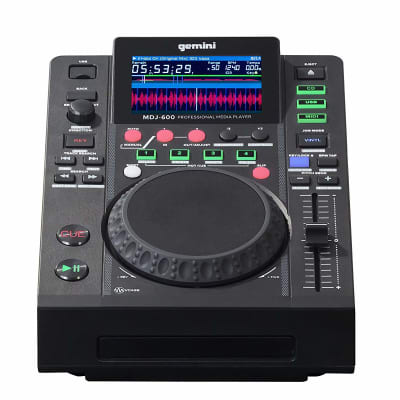 Gemini - MDJ-600 - Professional Dj USB and CD Media Player w/ | Reverb