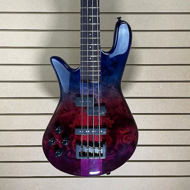 Spector NS Ethos 4 Bass Guitar - Interstellar Gloss Left Hand | Reverb