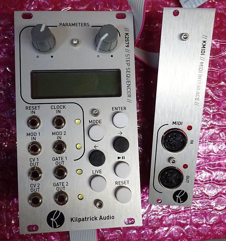 Kilpatrick Audio K2579 Eurorack Step Sequencer with KMIDI | Reverb