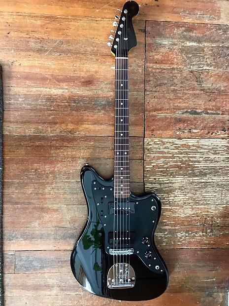 Fender MIJ Jazzmaster 2014 Black | Reverb