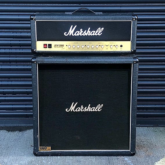 Marshall DSL Head & 4x12 and Cab ex GARY MOORE 2000 - Black | Reverb