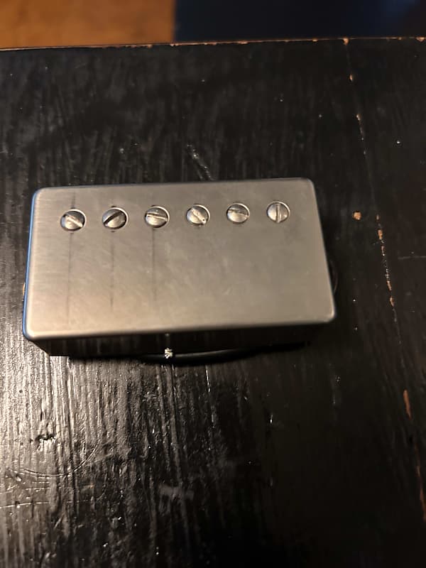 DiMarzio Eric Johnson Neck Pickup Worn Nickel Cover | Reverb