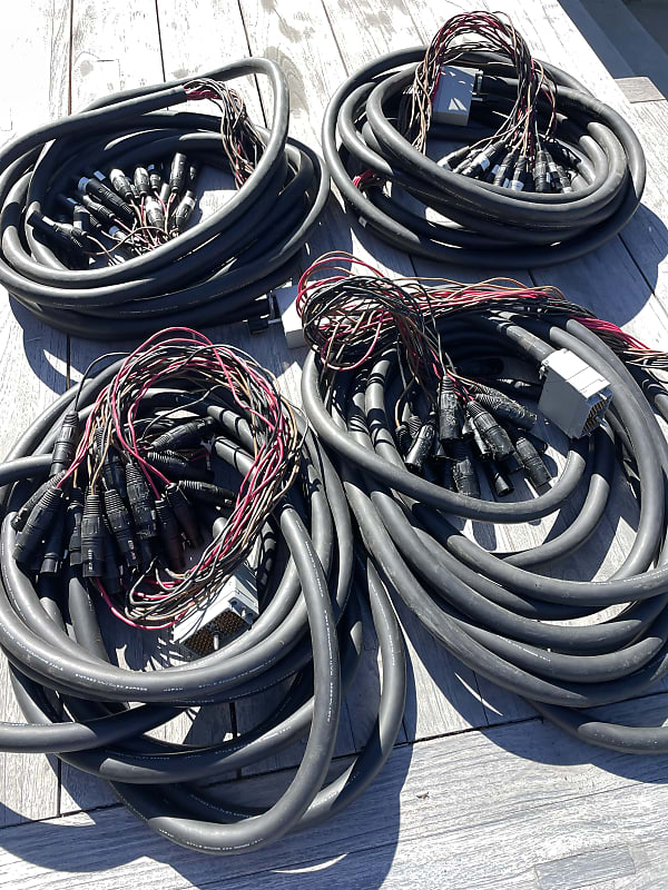 26' Mogami 24 Pair XRL Snake / ELCO/EDAC Neutrik M or F | Reverb