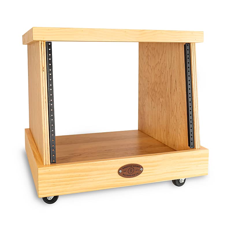 Sanctus Sound 8U Slanted Studio Floor Rack | Reverb