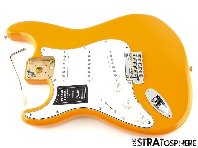LEFTY 2022 Fender Player Stratocaster Strat LOADED BODY | Reverb