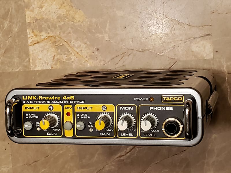 Tapco Link Firewire Audio Interface 4x6 XLR, 1/4 and SPDIF | Reverb