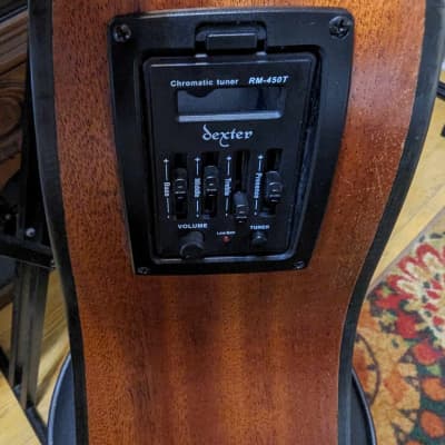 Dexter D-7SOP-EQ Acoustic Electric Dreadnought Guitar | Reverb