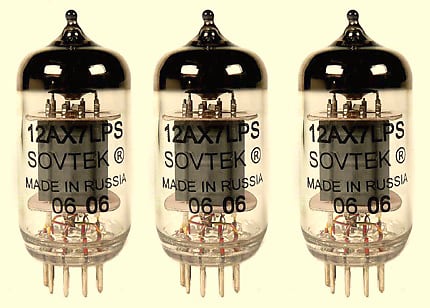 New 3x Sovtek 12AX7LPS / 12AX7 / ECC83 | Trio / Set / Three | Reverb