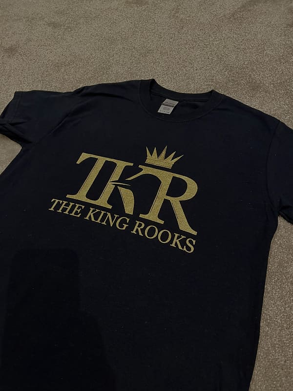 The King Rooks Gold Logo t-shirt | Reverb