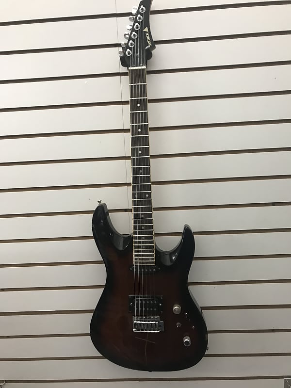 Samick Electric guitar 1990s Sunburst | Reverb