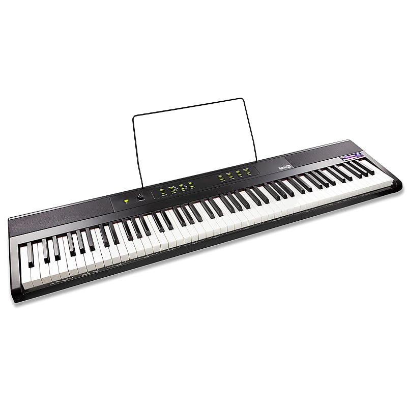 88 Key Digital Piano With Full Size Semi-Weighted Keys, Power | Reverb