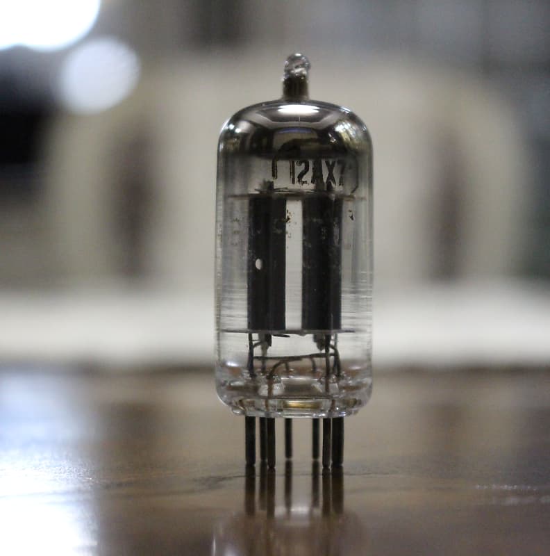 Tung-Sol 12AX7 -1960's - Long Gray Plates, Halo Getter, | Reverb UK