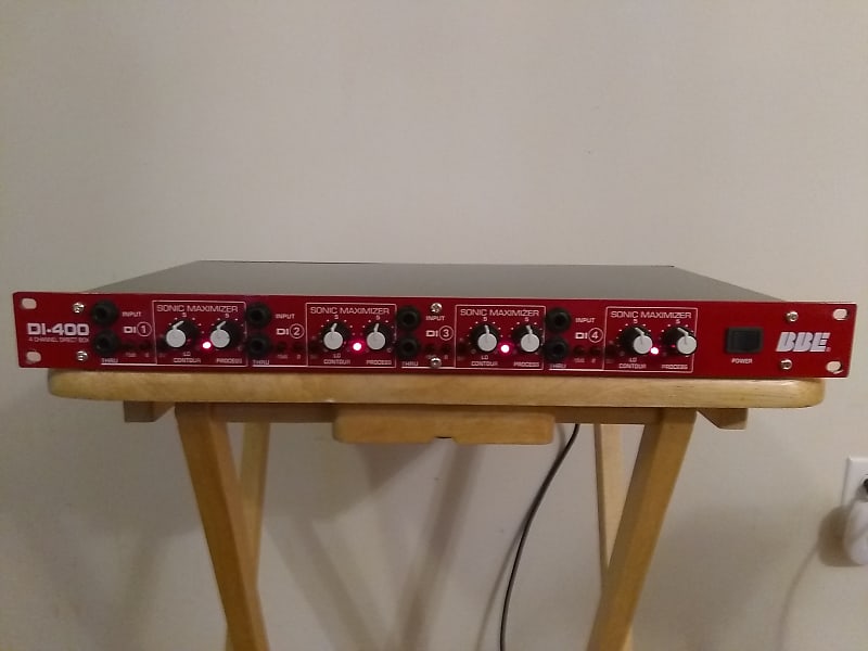 BBE DI-400 Four Channel DI Box w Sonic Maximizers | Reverb