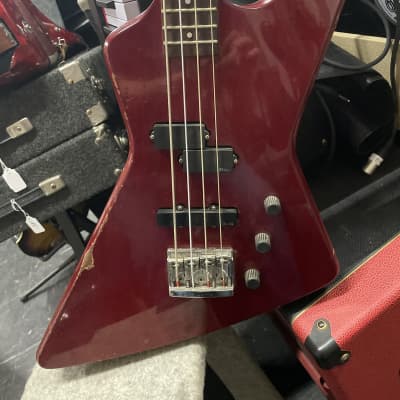 Hamer Blitz bass guitar - Cherry | Reverb