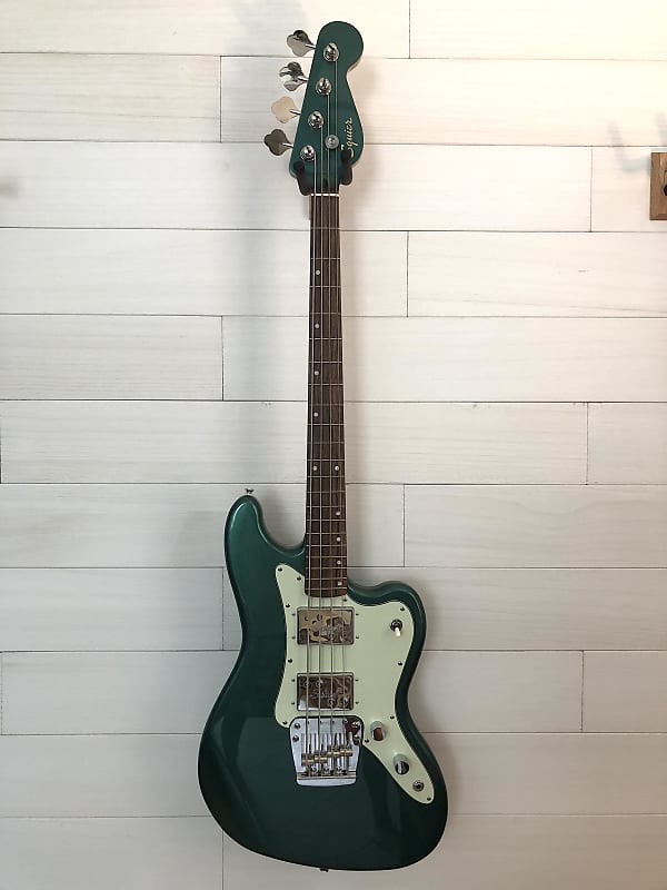 Fender Squire Paranormal Rascal Bass HH, Mint Pickguard | Reverb