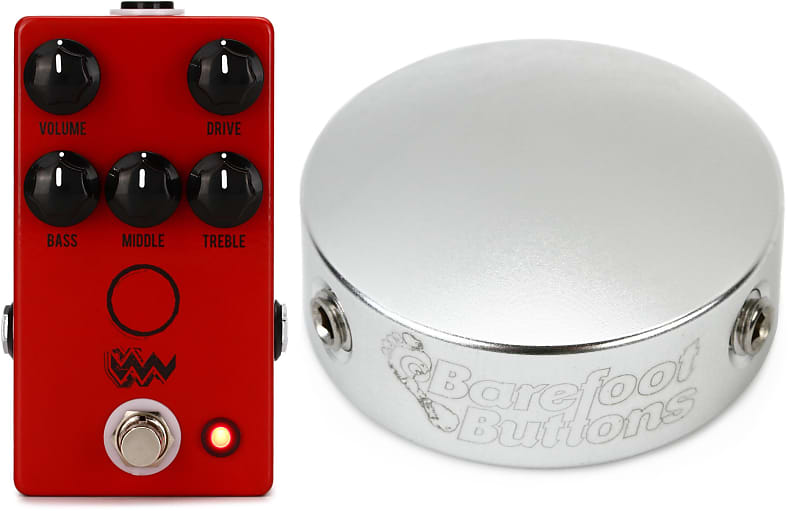 JHS Angry Charlie V3 Channel Drive Pedal Bundle with Barefoot | Reverb