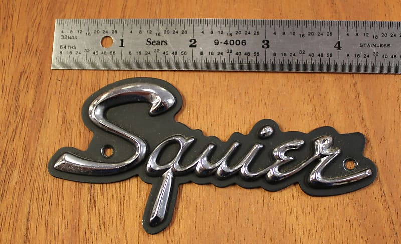 Squier Amplifier Logo Plate | Reverb UK