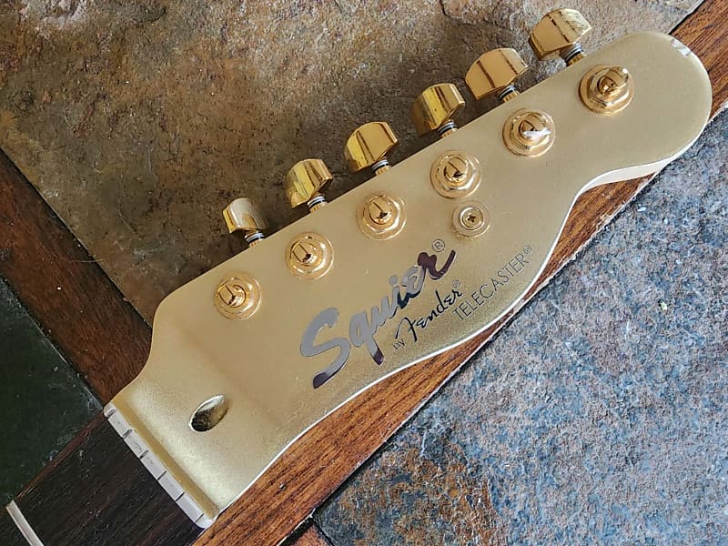 Fender Squier John 5 telecaster neck w/Gotoh locking tuners | Reverb