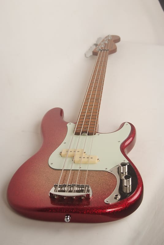 Vincent Bass Guitars Akkuart 2022 - Tequila Sunrise | Reverb