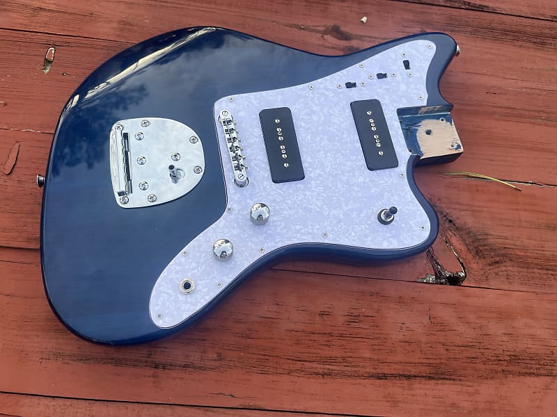 Custom Hot Rodded Jazzmaster P90 Loaded Electric Guitar Body | Reverb