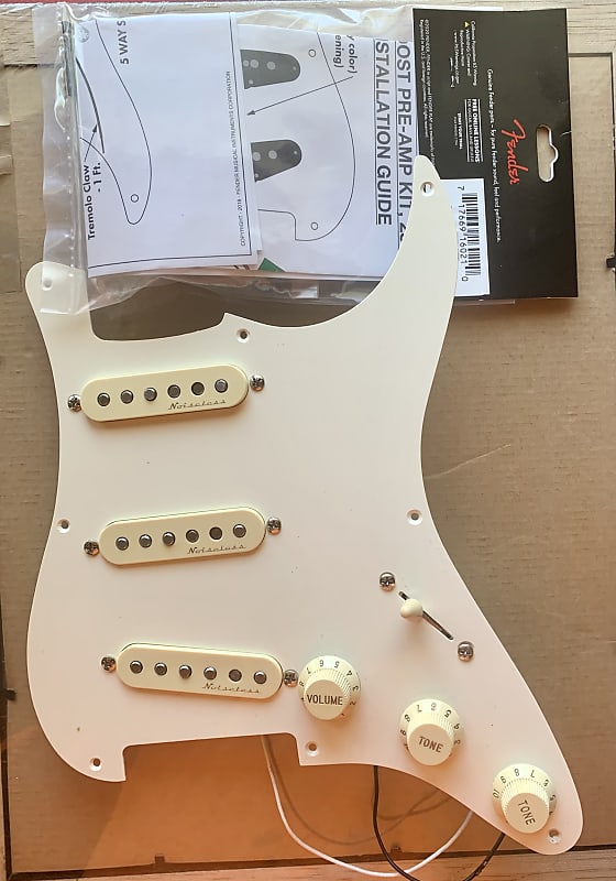 Fender Stratocaster Loaded Noiseless Pickups with a brand new | Reverb