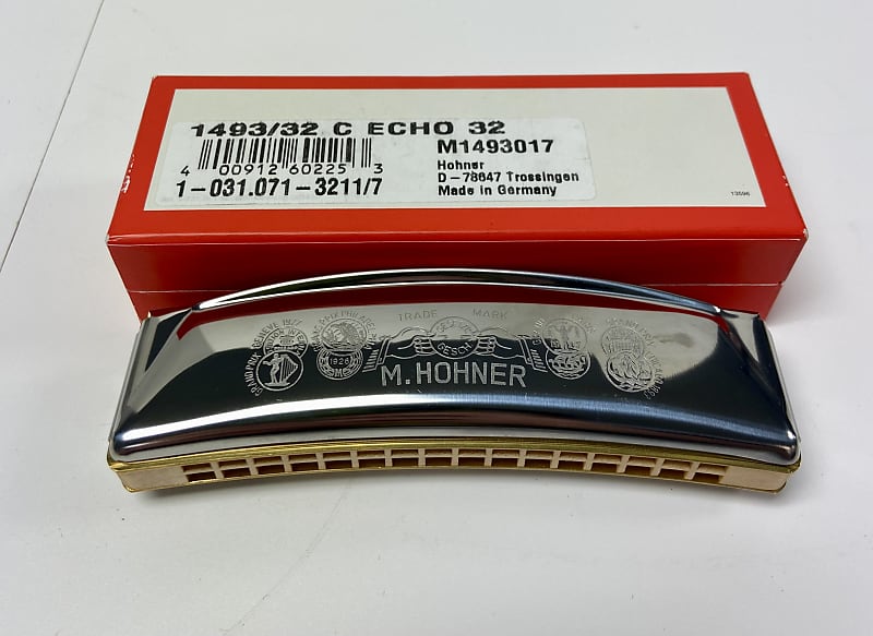 Hohner Echo 32 Octave Key of "C" Harp | Reverb