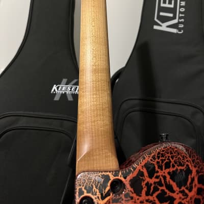 Kiesel Zeus 2023 - Orange Lambo Metallic Crackle | Reverb