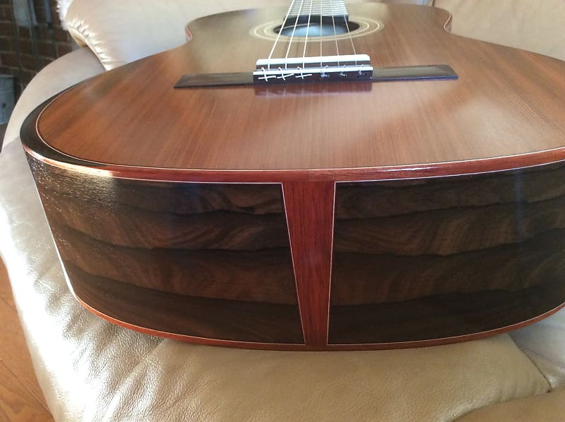 Luthier Handmade Built Ziricote/ Sinker Redwood top Classical | Reverb