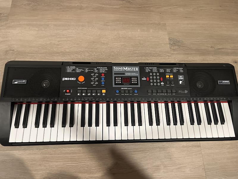 Plixio 61 Key Digital Electric Piano Keyboard 2020 - Black | Reverb