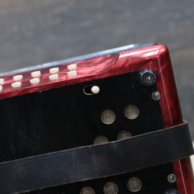 Hohner Corona II 3-Row 12-Bass 31-Treble Button GCF Diatonic | Reverb