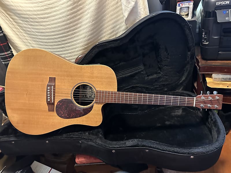 Martin dcx1e acoustic/electric guitar - Natural | Reverb