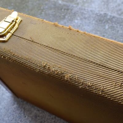 RIVER RELICS Heavy Relic Lacquered Tweed Hardshell Guitar | Reverb